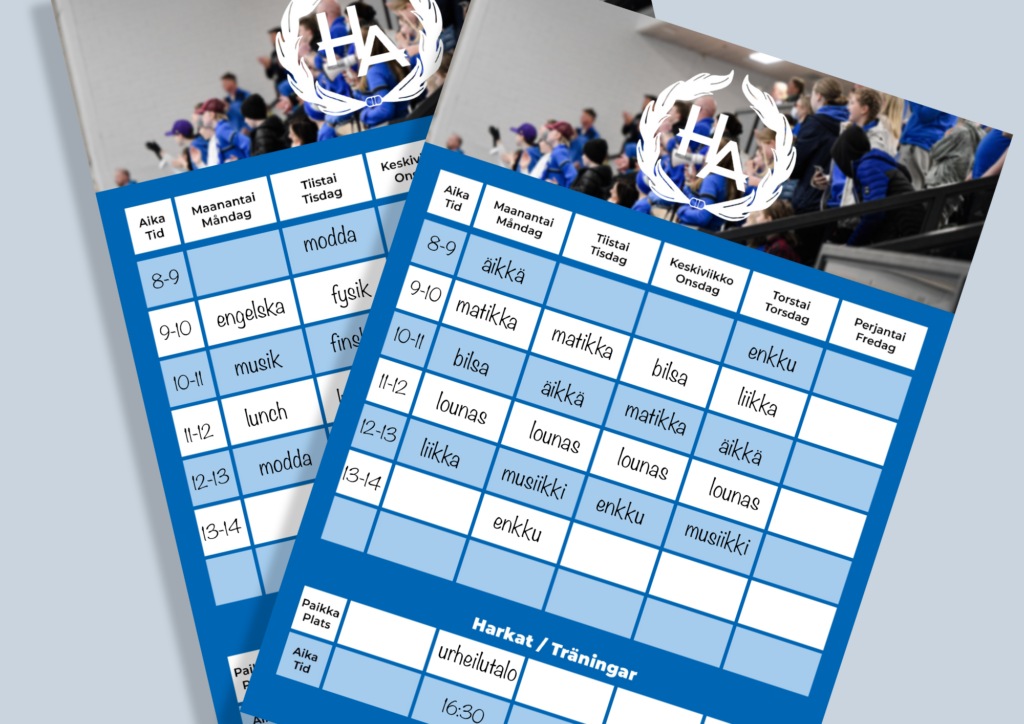 Ota käyttöön lukujärjestys Atlas teemalla! - Atlas Handball